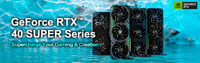 Gainward Launches the GeForce RTX™ 40 SUPER Series Graphics Cards
