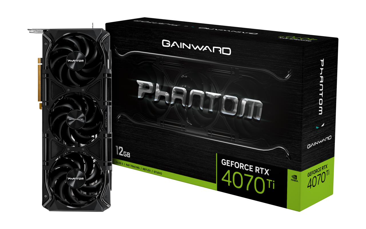 Products Gainward GeForce RTX 4070 Ti Phantom Products Gainward GeForce RTX 4070 Ti Phantom